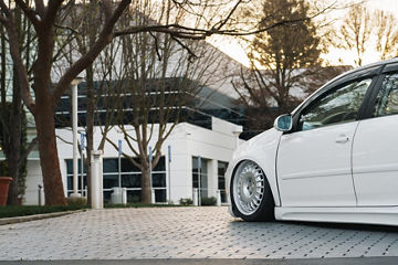 2005 Volkswagen Golf - Rotiform PMF - Silver | Rotiform